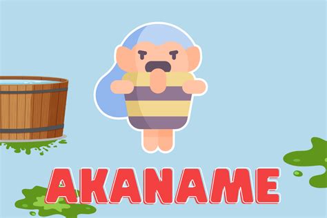 Akaname O Yokai Lambedor De Sujeira Do Banheiro