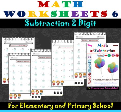 2 To 3 Digit Subtraction Math Subtraction Worksheets Subtraction