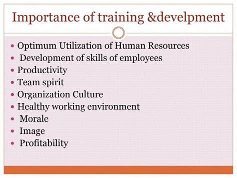 Training And Development Powerpoint Slides Learnpick India