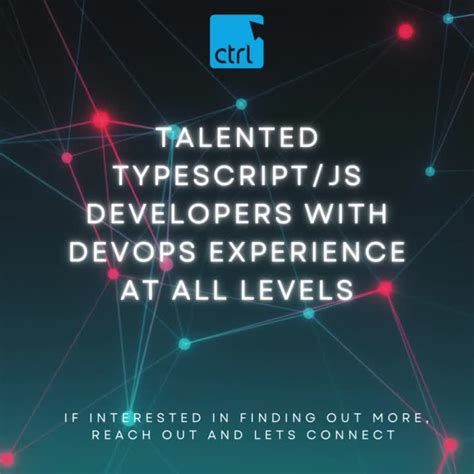 Mo Khan On Linkedin Talented Typescriptjavascript Developers With Devops Experience 💻 Open