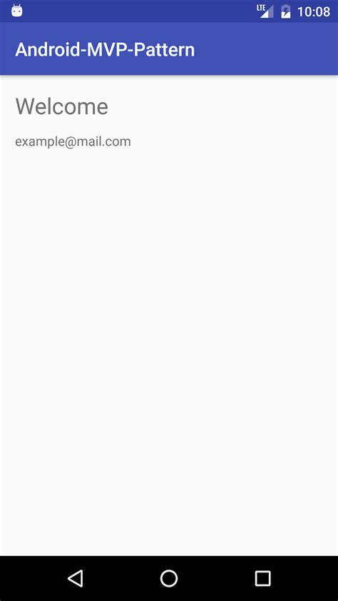 Tutorial Android Mvp Architecture On Android My Personal Blog