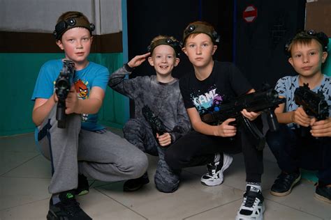 День рождения в Перми в лазертаг клубе «Гладиатор