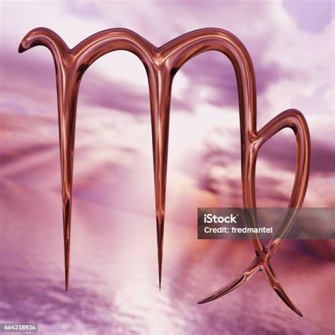 화려한 조디악 별자리 처녀자리 기호입니다 3 차원 렌더링 골간단에 대한 스톡 벡터 아트 및 기타 이미지 골간단 균형