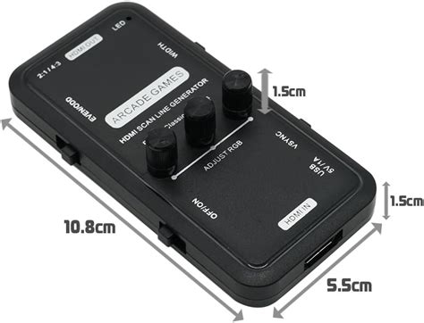 Mcbazel Hdmi Scanline Generator Portable Audio Video Output Scan Line