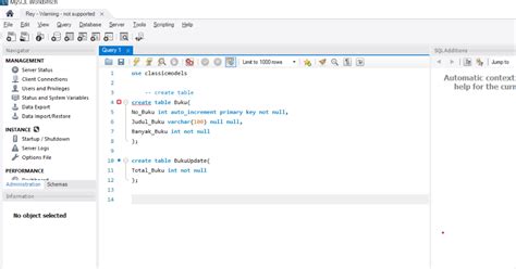 Membuat Trigger Pada Mysql