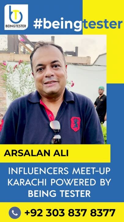 Arslan Ali On Linkedin Check Out What Mr Arsalan Ali Says At The Influencers Meet Up Karachi