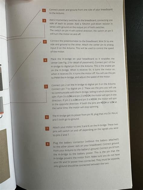 Arduino Starter Kit Project 10 Dc Motor Wont Run I Suspect It Is Not Getting Enough Power