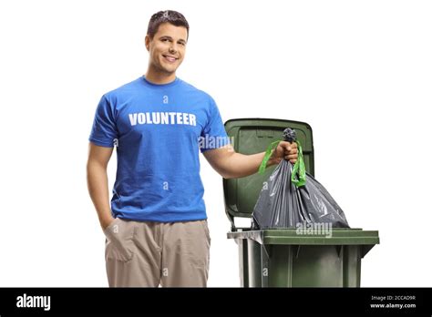 Garbage Bag Throwing In The Bin Cut Out Stock Images Pictures Alamy