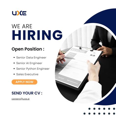 Hiring Jobopportunities Dataengineer Aiengineer Pythonengineer Salesexecutive