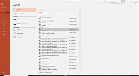 Change PowerPoint Show File To PowerPoint Work File