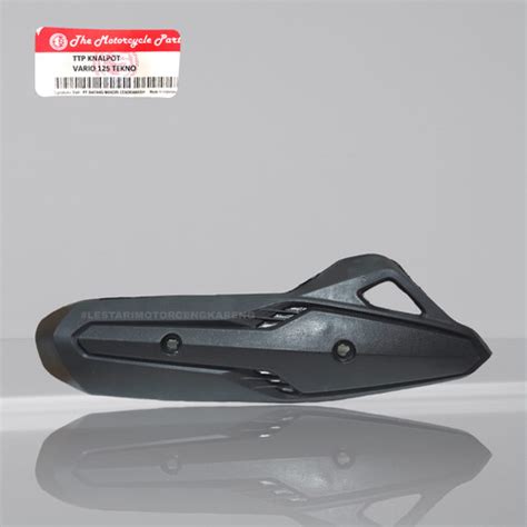 Jual Cover Knalpot Vario Techno Fi Tutup Knalpot Vario Old Hitam Jakarta Barat
