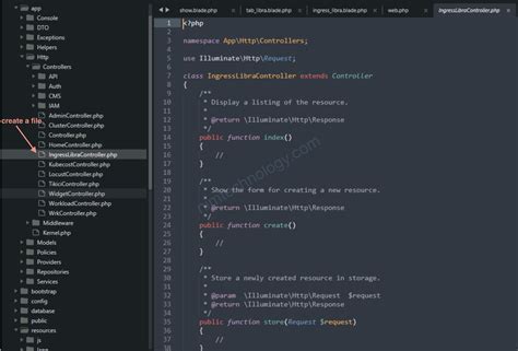 Laravel Create File Controller In Laravel Nimtechnology