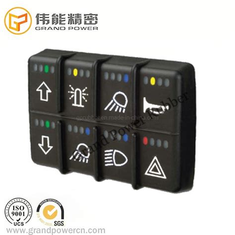 Silicone Keypad Canbus Button Customized Backlight Control Button