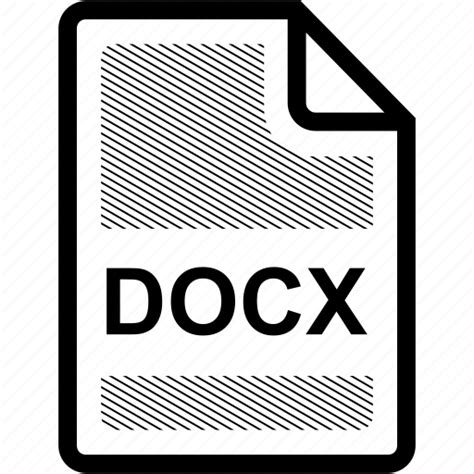 Docx Docx File Extension File File Format Format Type Icon
