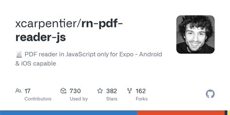 Github Xcarpentier Rn Pdf Reader Js Pdf Reader In Javascript Only For Expo Android Ios