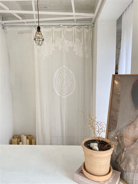 클로에 린넨 커튼