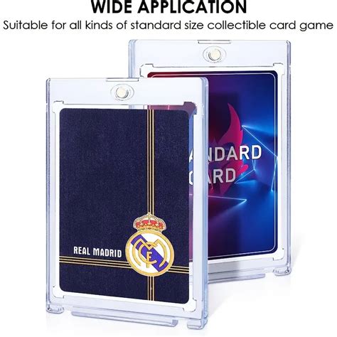 트레이딩 카드 용 5 Pcs 마그네틱 카드 소지자 Mtg 카드 Yugioh 카드 표준 카드 스포츠 카드 야구 Temu Republic Of Korea