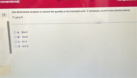 Onversions Use Dimensional Analysis To StudyX
