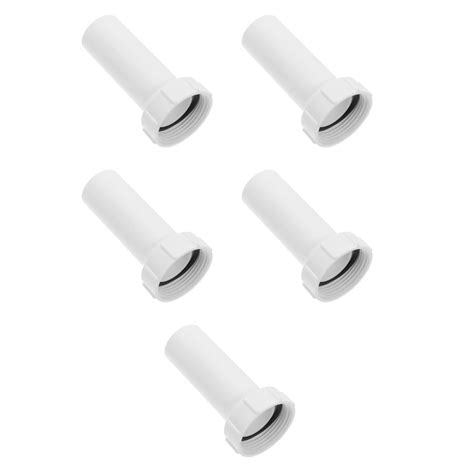 Homemaxs Worgeous 5pcs Under Sink Drain Hose Converter Fittings For Hose Water Adapter Sink