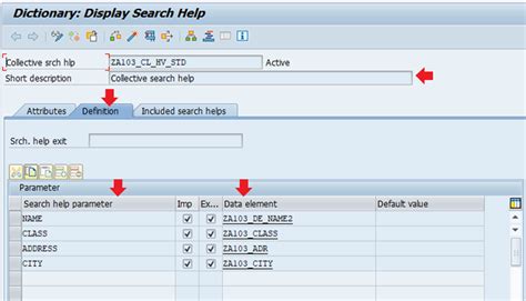 Step By Step Guide Creating Collective Search Help In Sap Abap