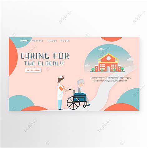 Nursing Home Nursing Home For The Elderly Template Download On Pngtree