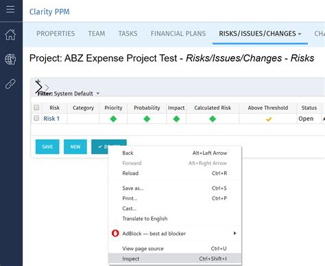 Clarity Ppm Technical Tip How To Hide “delete” Button Using Ui Themes Albatroz Solutions Llp