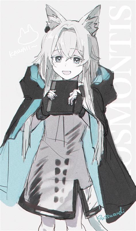 Rosmontis Arknights Drawn By Sutoa Danbooru