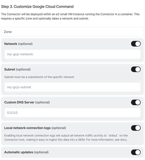 How To Deploy A Connector On GCP Docs Twingate
