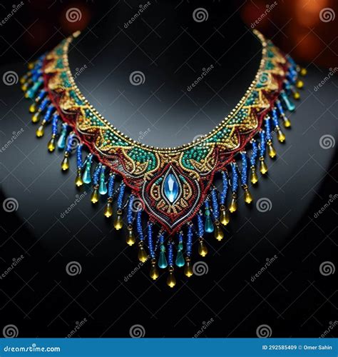 Beaded Reflections Capturing Beauty One Bead At A Time Stock