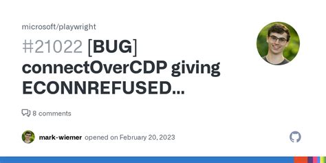 Bug Connectovercdp Giving Econnrefused Despite Chrome Inspect Working Issue