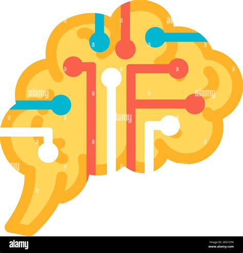 Function Intelligence Of Human Brain Icon Vector Intellect Think And