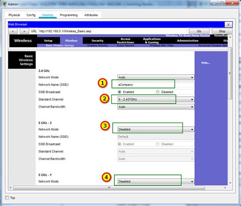 13 1 10 Packet Tracer Configure A Wireless Network Instructions Answer