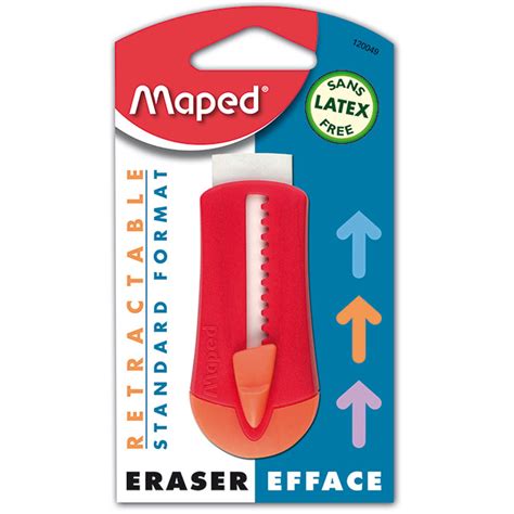 Universal Retractable Eraser Map120049 Maped Usa