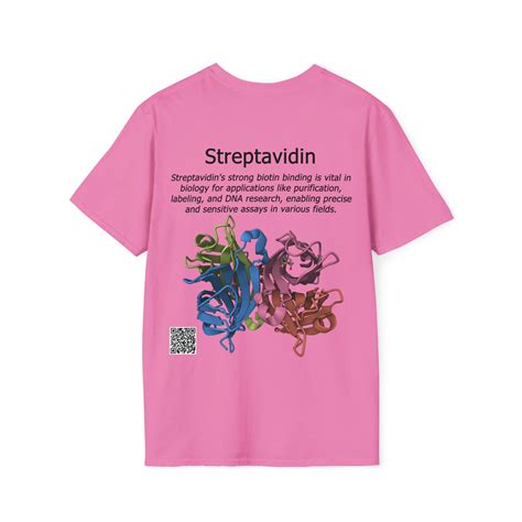 Streptavidin Protein Cartoon Schematic Etsy