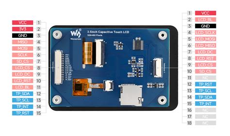 Inch Capacitive Touch Display Module Resolution Embedded With ST S Display
