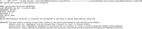 パート1 Collectorをインストールし、kubernetesデータをsplunk Observability Cloudに取り込む