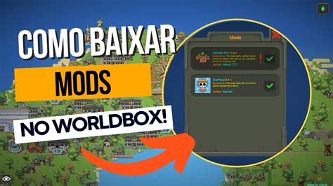 Como Baixar MODS No WorldBox ATUALIZADO 2025 YouTube