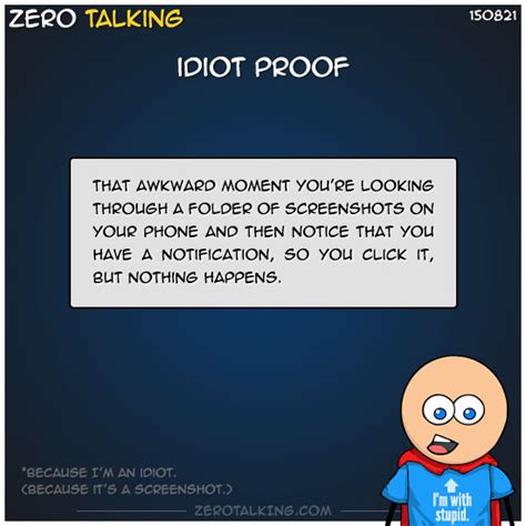 Idiot Proof Zero Talking