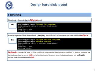 101 2 1 Design Hard Disk Layout PPT