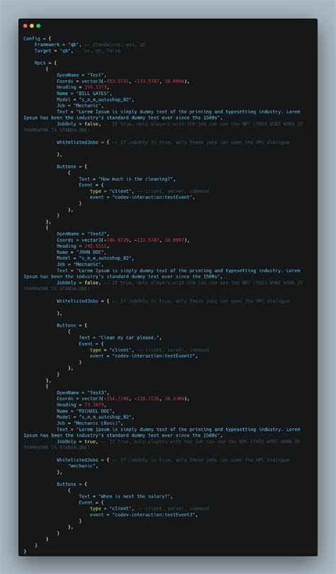 NPC Interaction CODEV NPC Interaction Standalone FiveM Releases