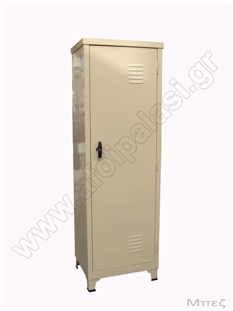 Μεταλλική ντουλάπα μονόφυλλη γαλβανιζέ από Αφοί Παλάση Ο Ε