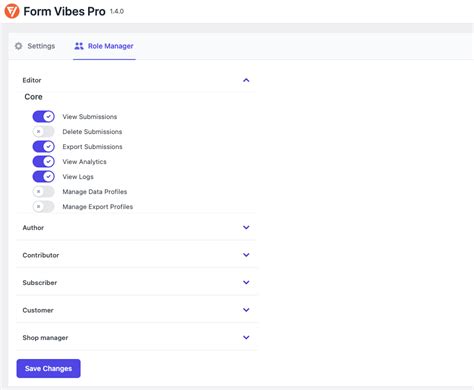 How To Manage User Roles Docs Form Vibes By Wpvibes