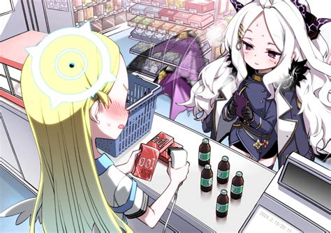 Hitotose Rin Hina Blue Archive Sora Blue Archive Blue Archive