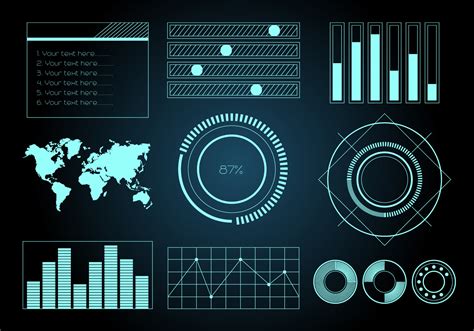 Free Hud Vector Elements 145593 Vector Art At Vecteezy