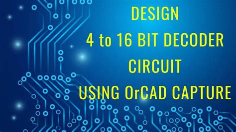 Design 4 To 16 Bit Decoder Using Two 3 To 8 Bit Decoder Youtube