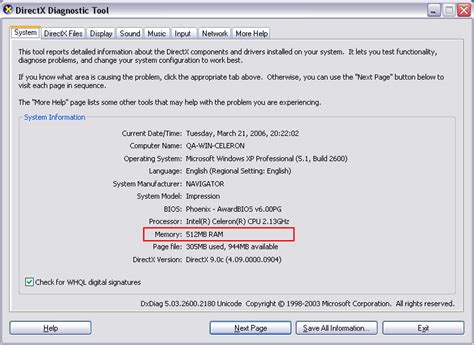 How To Determine Your Memory
