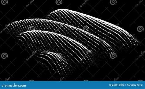 Sinusoidal Formula Distortion Sine Wave And Waveform Graph Of A 3d