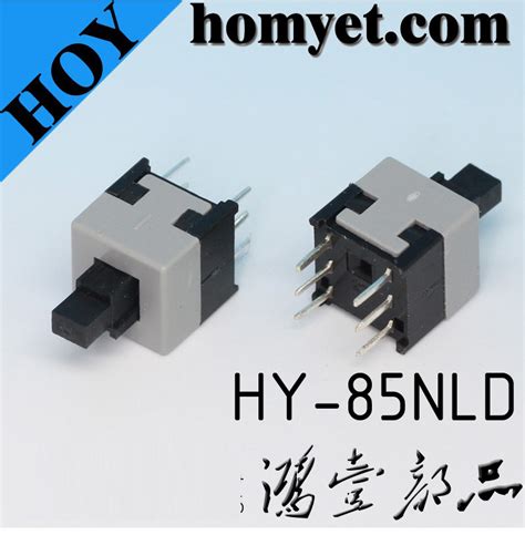 6 Pin On Off Pressed Tact Switch Push Button Switch With DIP Type China Switch And Push Switch