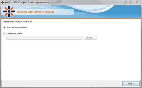 Kentico Cms 55 Import Toolkit