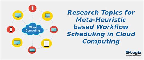 Best Cloud Topics For Meta Heuristic Using Workflow Scheduling S Logix